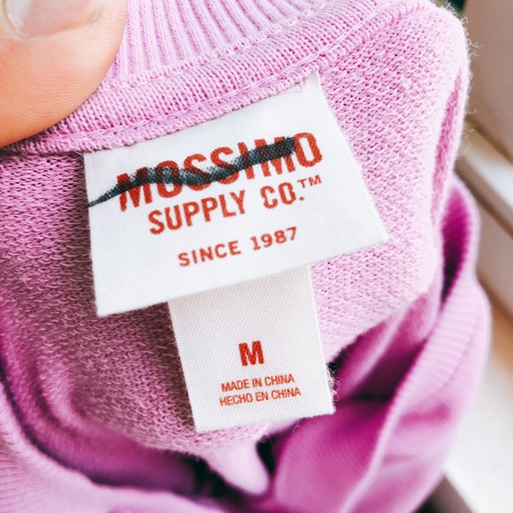 Mossimo Supply Co. | Tops | Mossimo Ruffle Sleeve French Terry In ...